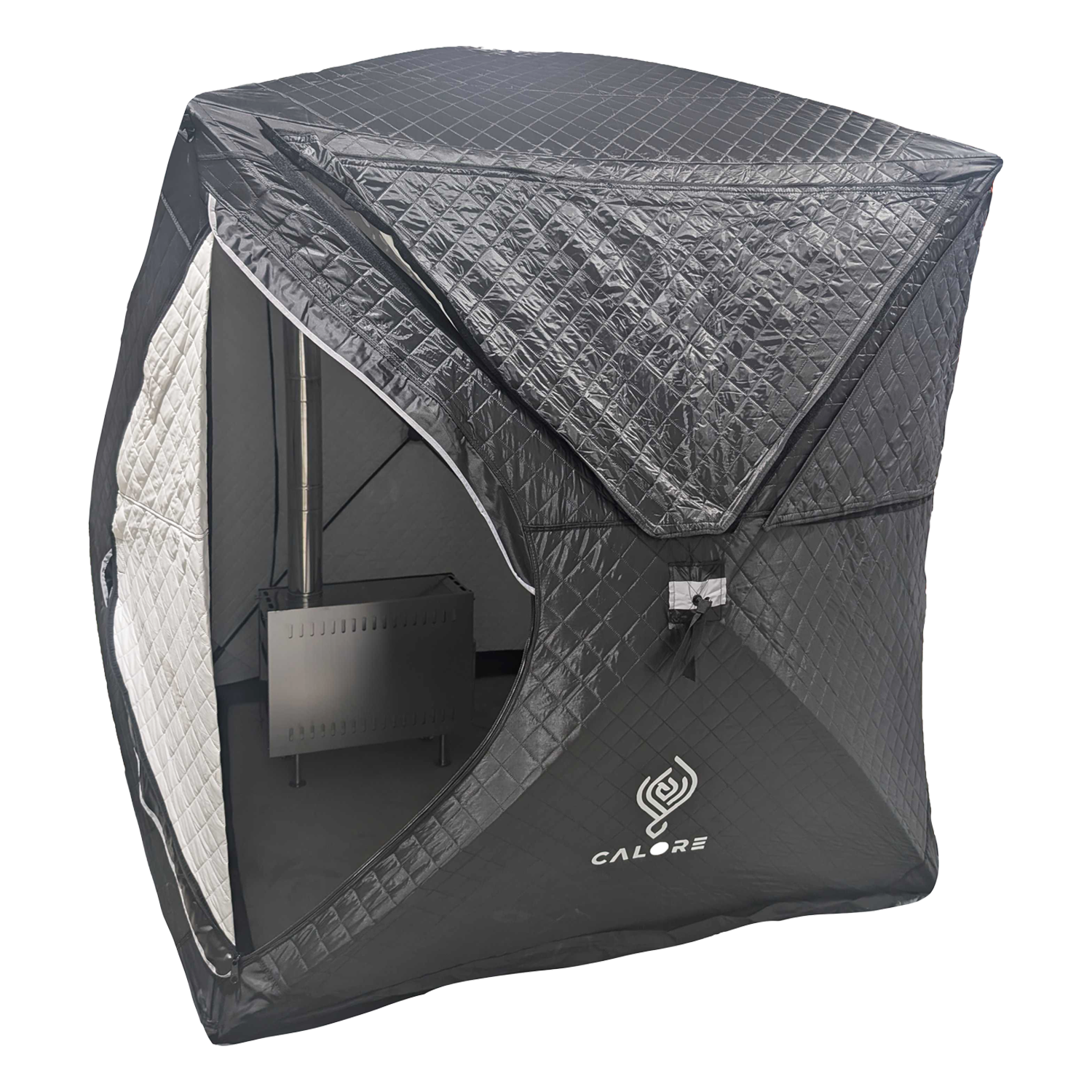 Calore | Large Portable Outdoor Sauna Tent With Portable Stove